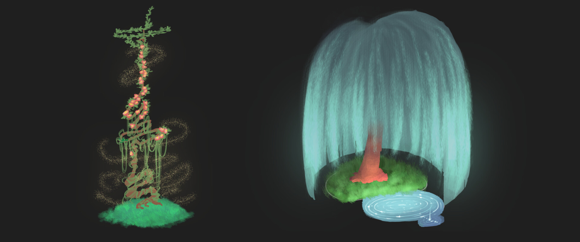 Anna-Stella Winiarczyk - Magical plants Designs / Concept Art