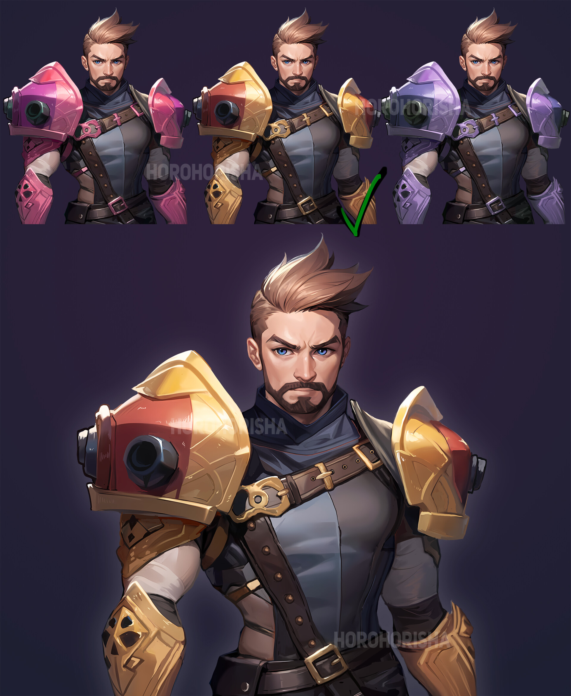 ArtStation - Knight Hunter for casual mobile game