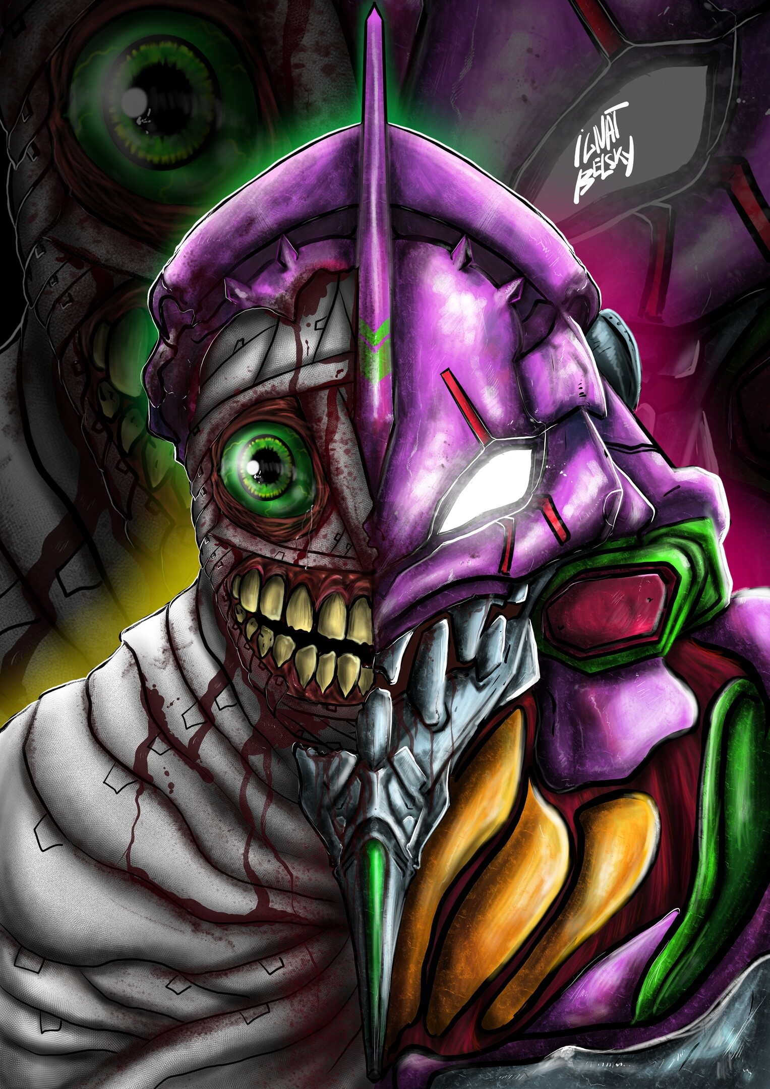 ArtStation - Evangelion Eva 01