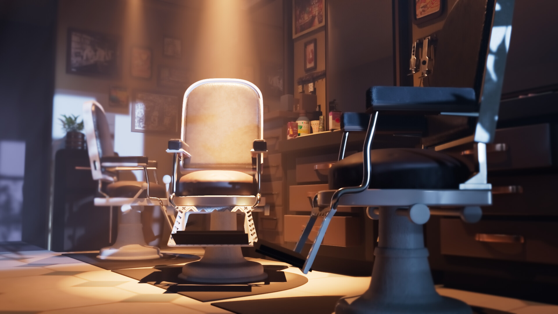 ArtStation - Barber shop