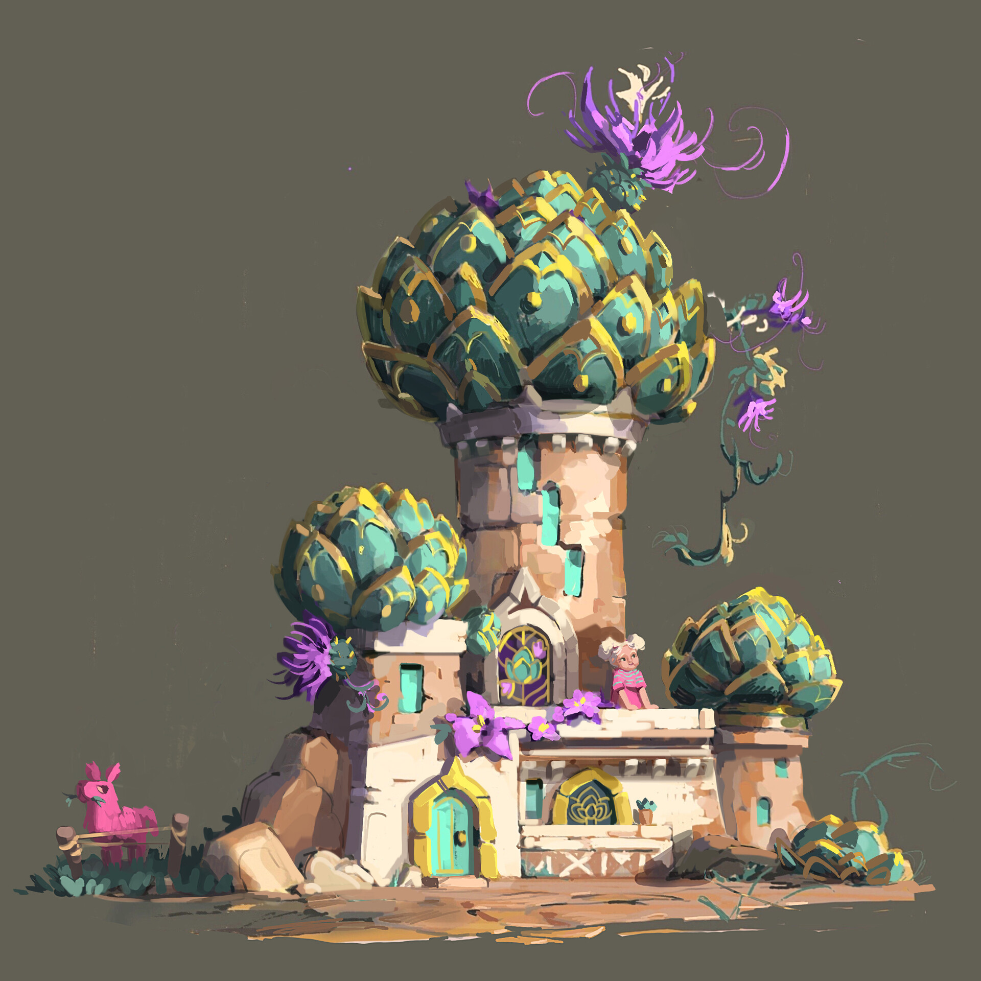 ArtStation - Artichoke House (5h)
