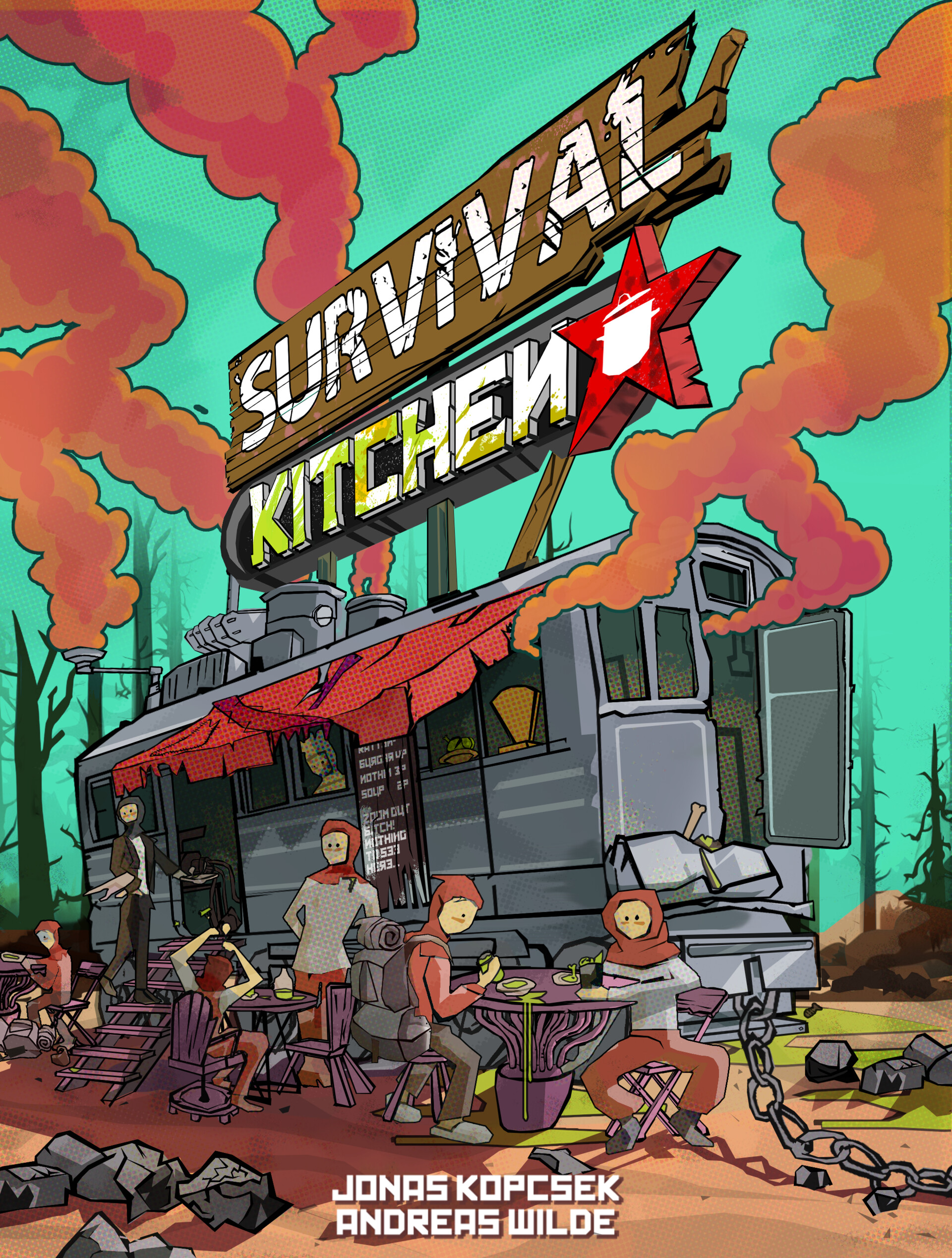ArtStation - Survival Kitchen Cover Art