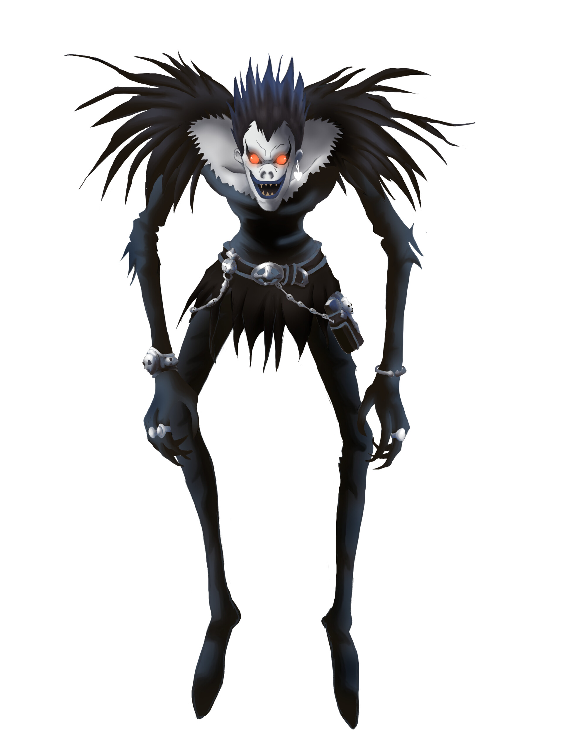 ArtStation - Designing a character for different platforms - Ryuk