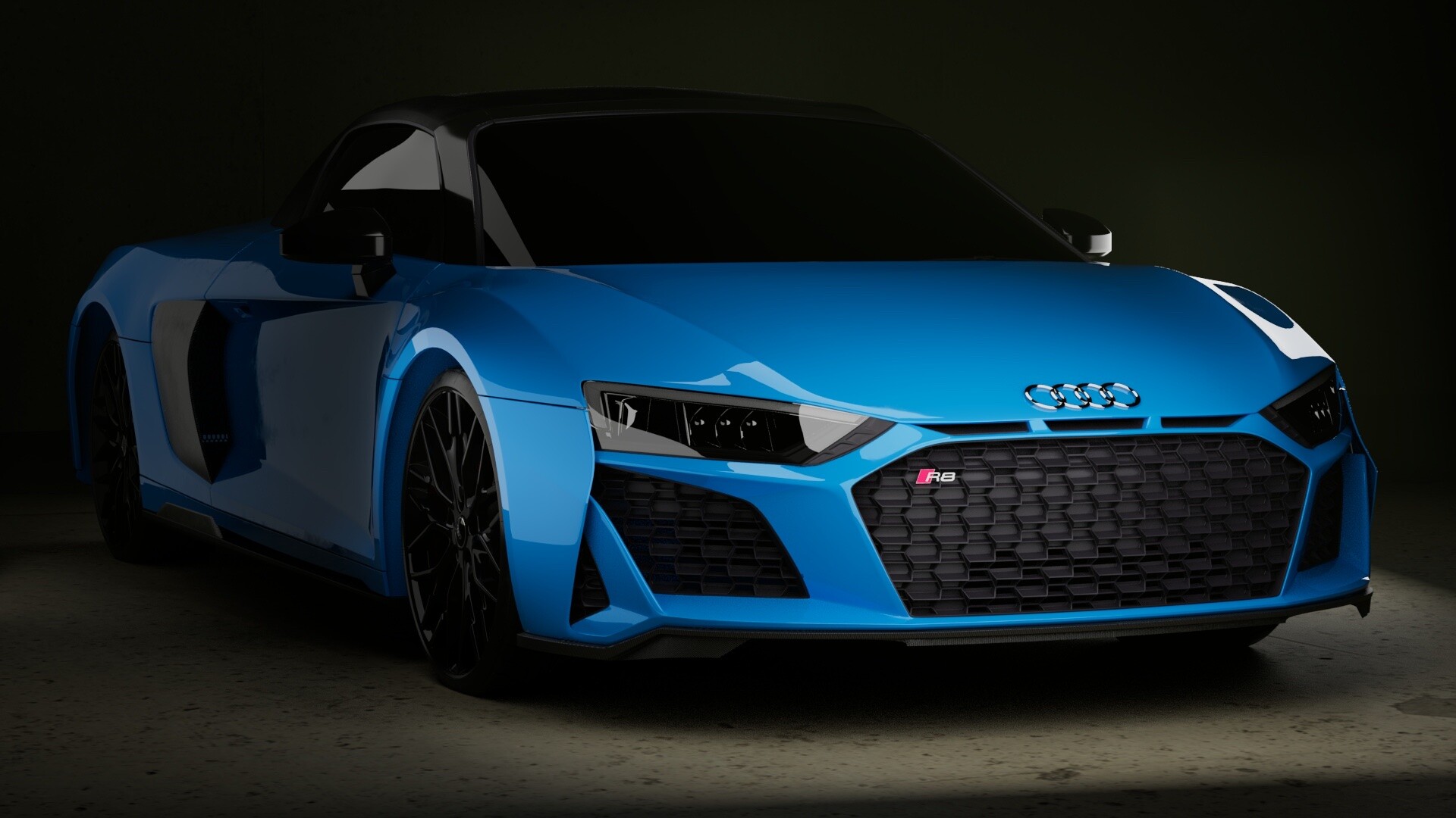 ArtStation - Audi R8 Spyder