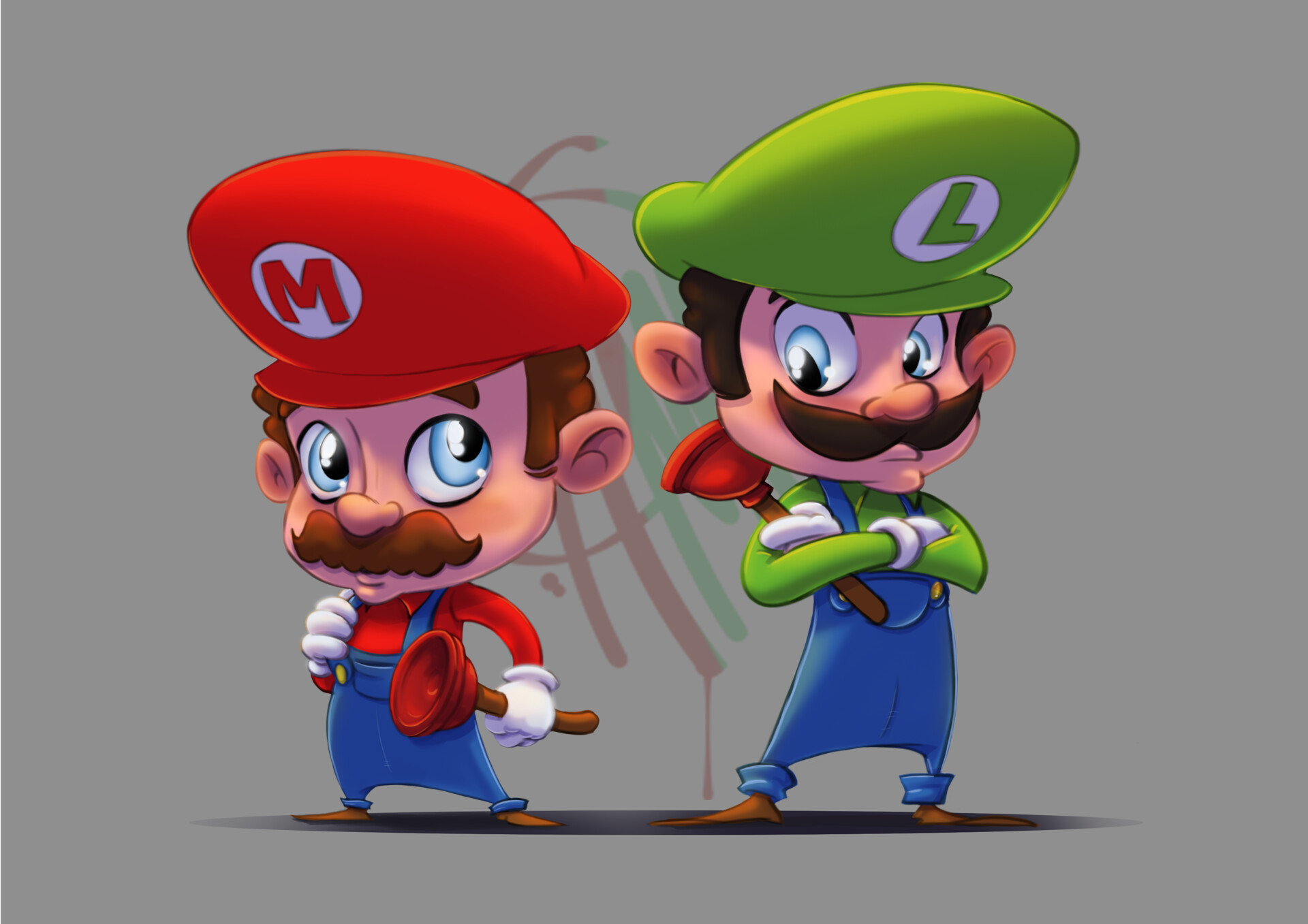 ArtStation - Mario Bros.