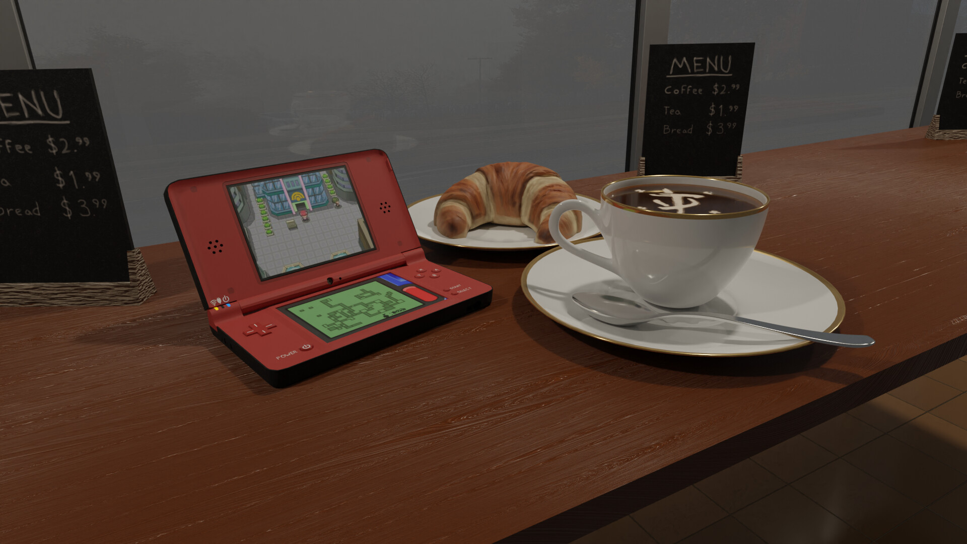 ArtStation - Café Final Render