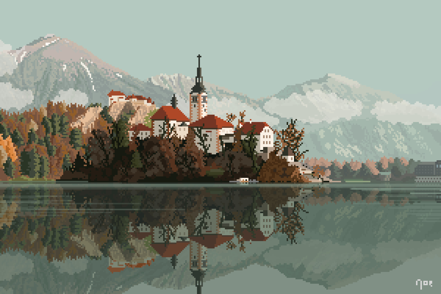 ArtStation - Bled, Slovenia
