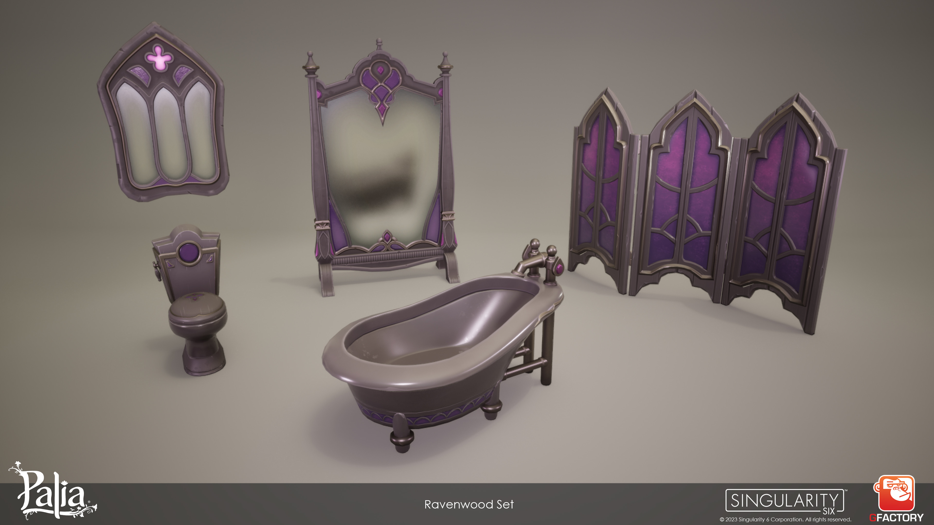 GFactory - Furniture - Ravenwood Set