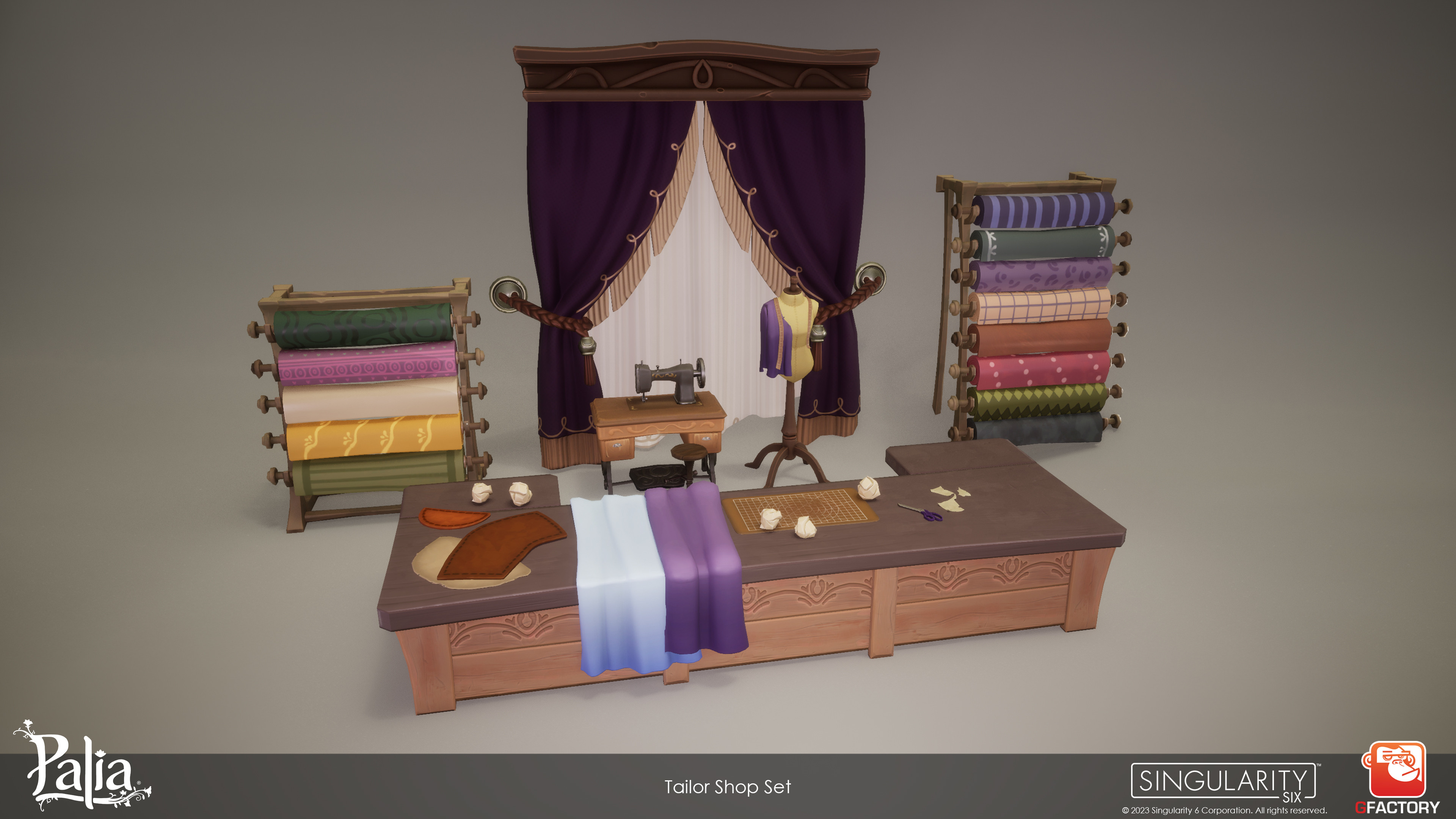 GFactory - Furniture - Tailor Shop Set