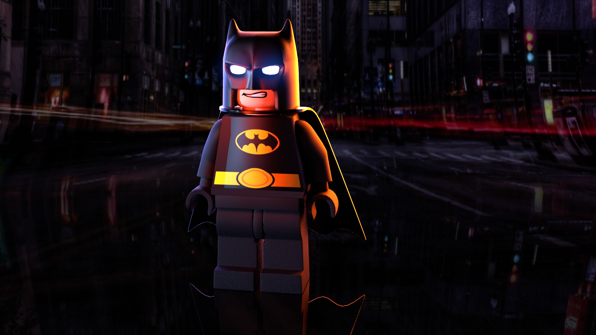 ArtStation - Batman Lego 3D