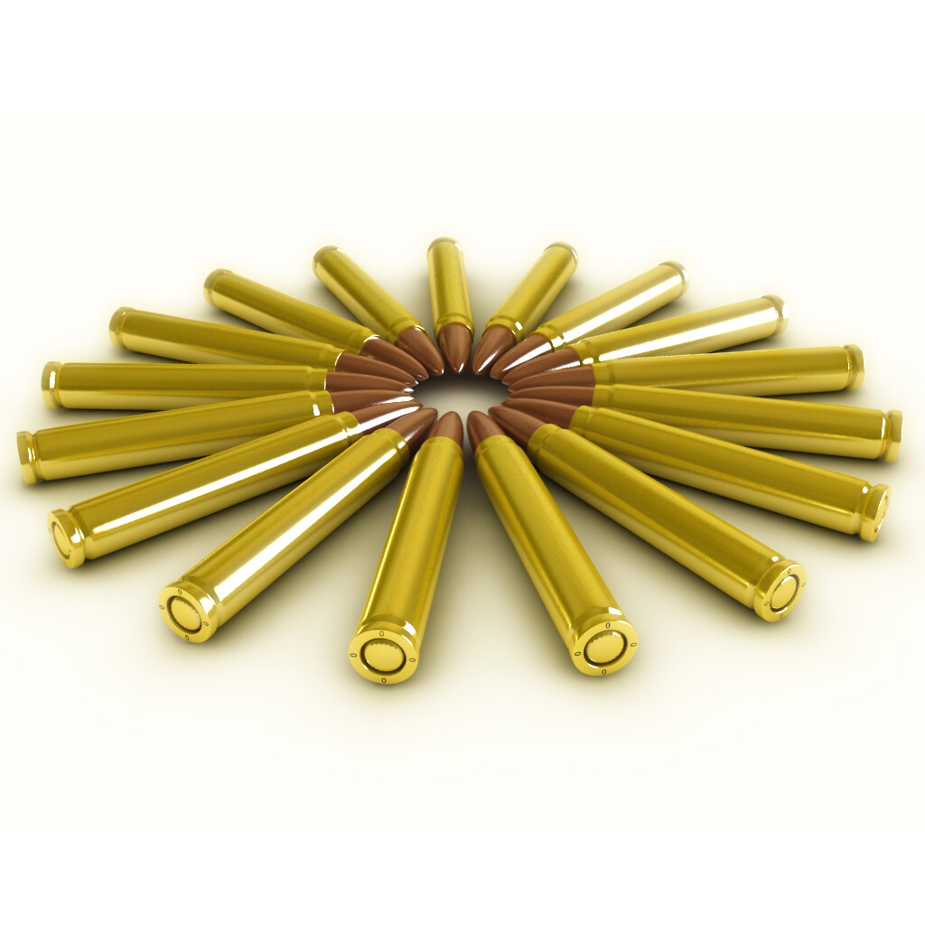 ArtStation - Bullets 3D Model