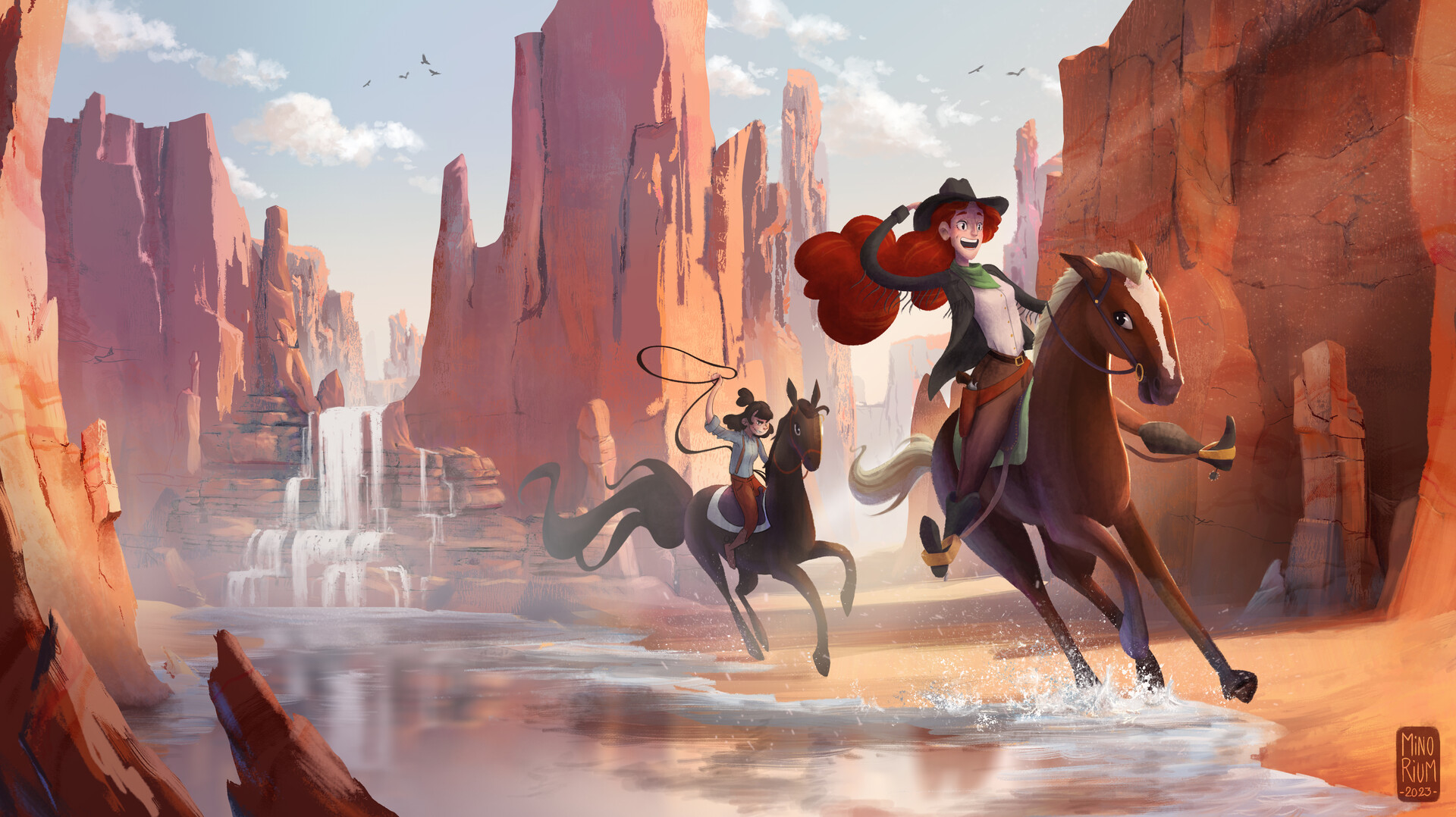 ArtStation - The Canyon of the Dapper Eagle