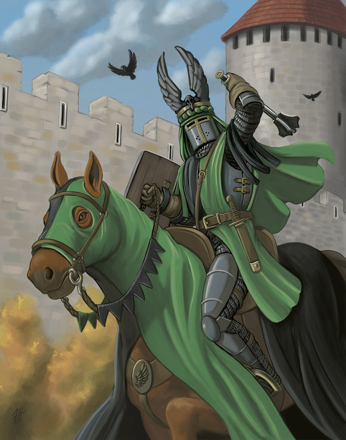 ArtStation - Raven Knight