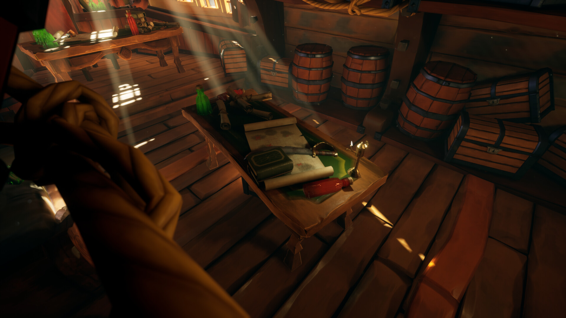 Joshua Burrows - Captain's Cabin - Sea of Thieves fan art