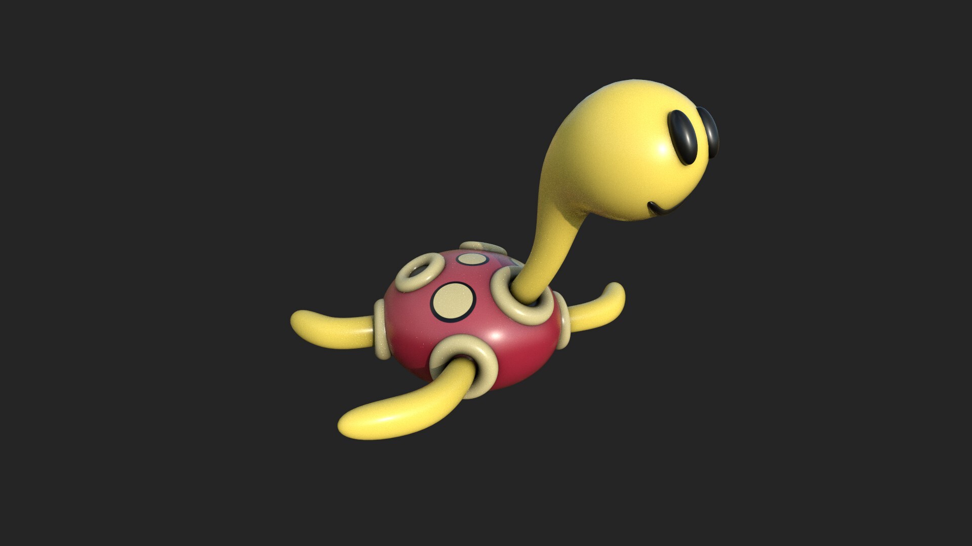 ArtStation - cartoon turtle pokemon