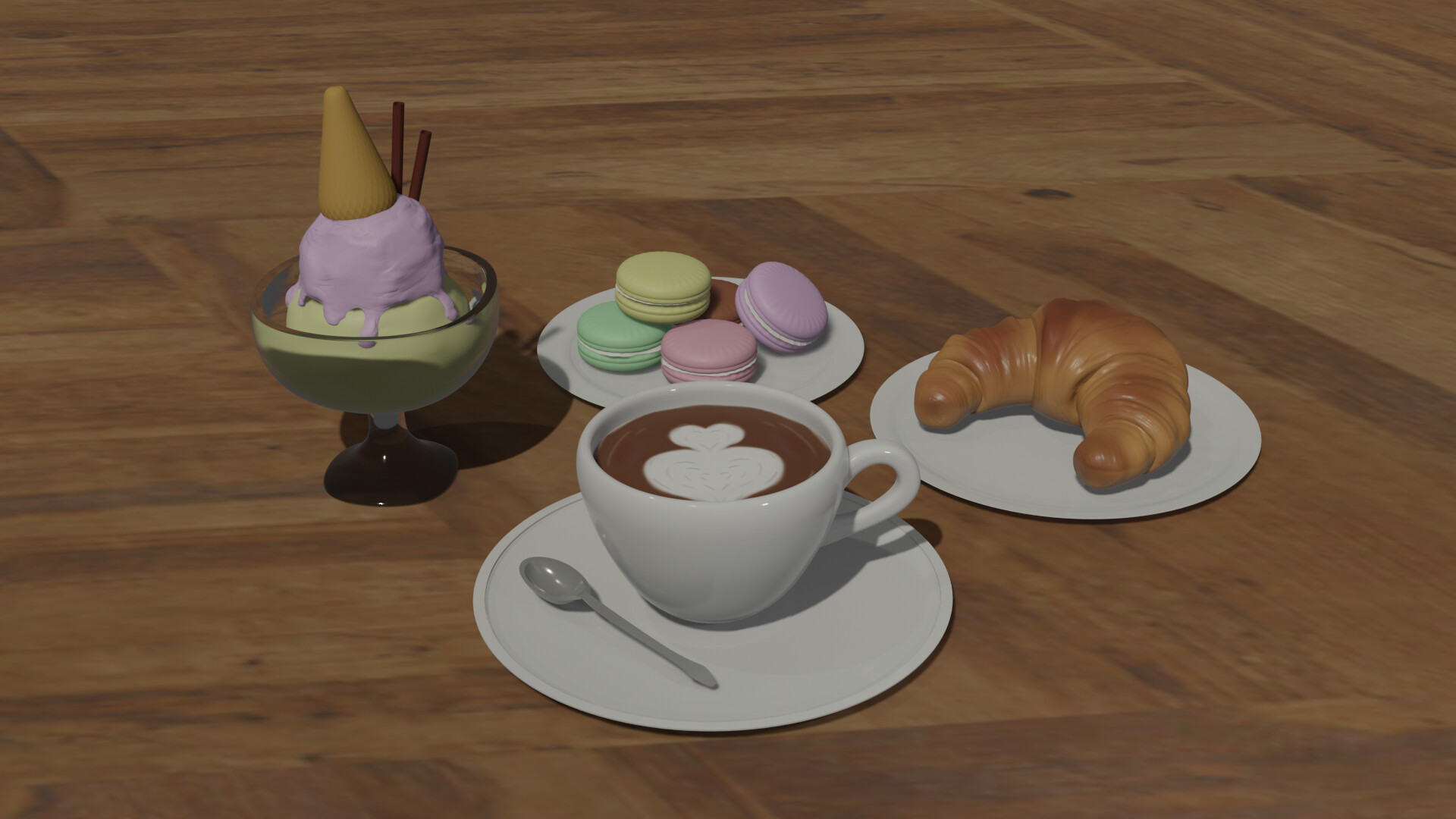 ArtStation - Project 1 - Cafe Scene