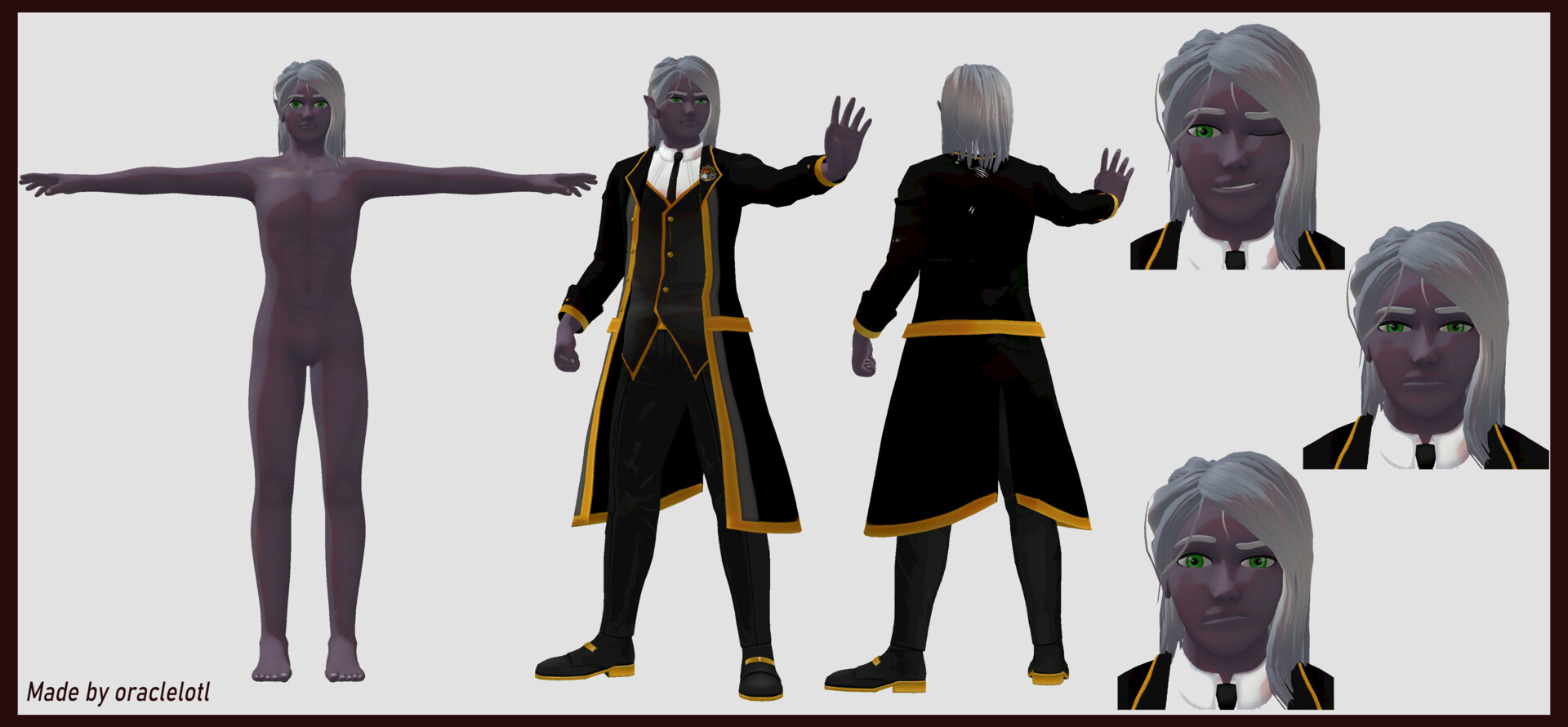 ArtStation - The drow commission (VRC)