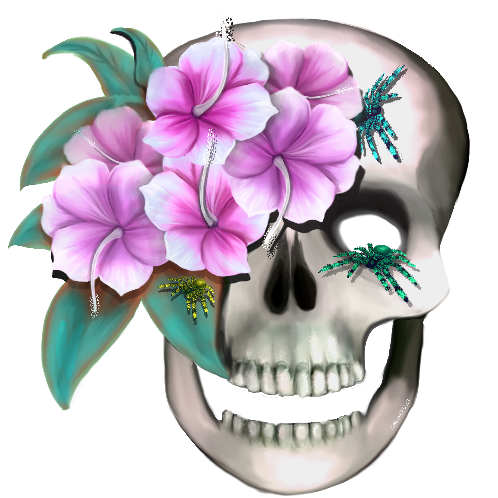 ArtStation - Skull Spiders