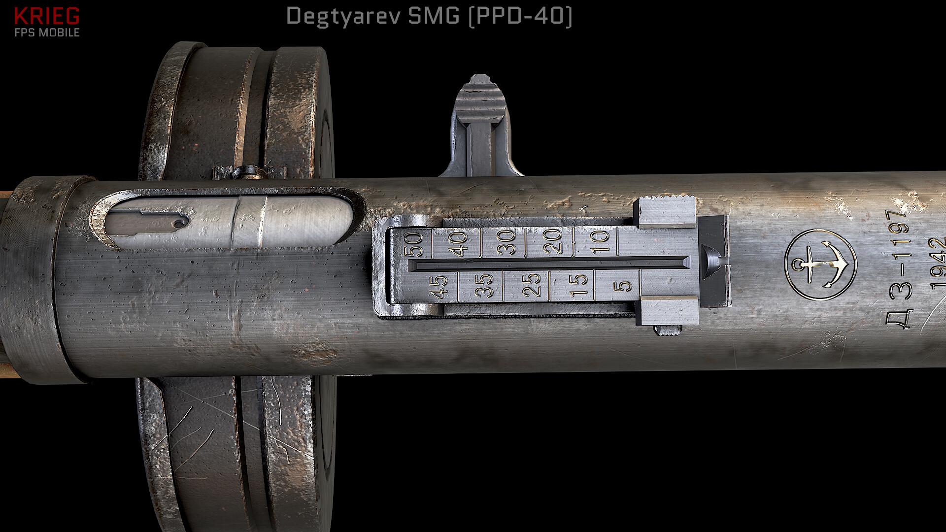 Ruslan Savinov - Degtyarev SMG PPD-40 Game Ready