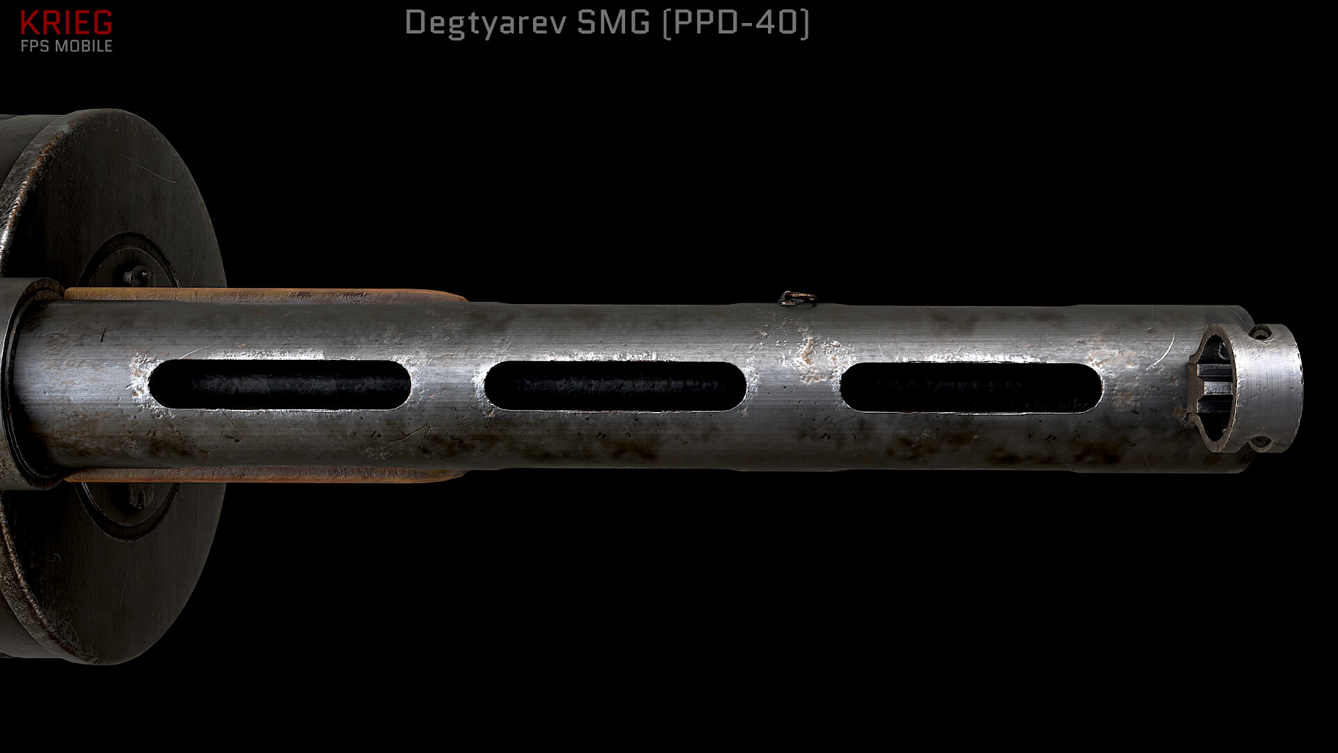 Ruslan Savinov - Degtyarev SMG PPD-40 Game Ready