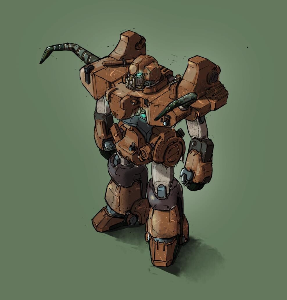 ArtStation - mech_ox
