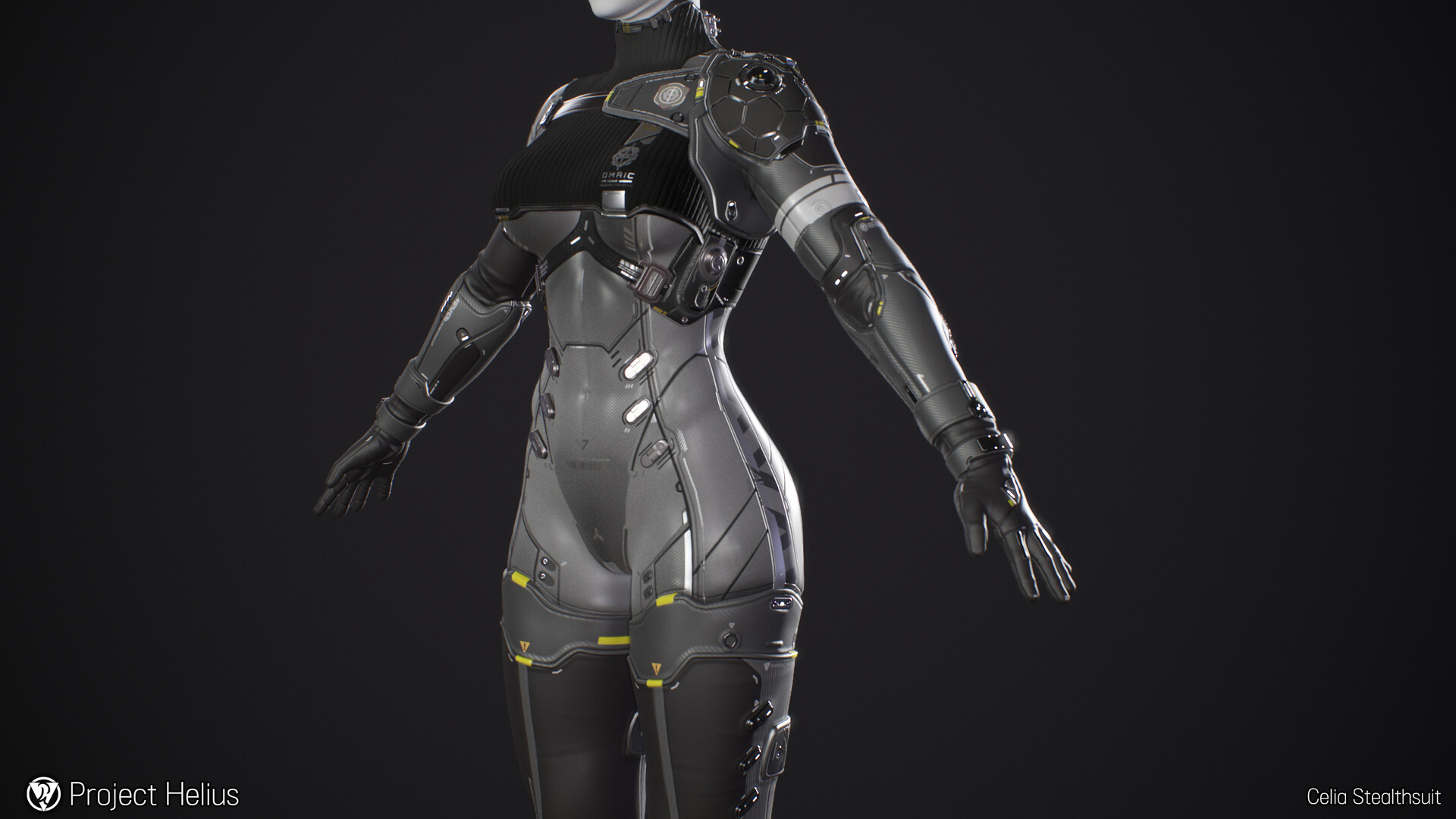 Bspined - Project Helius BodySuit work