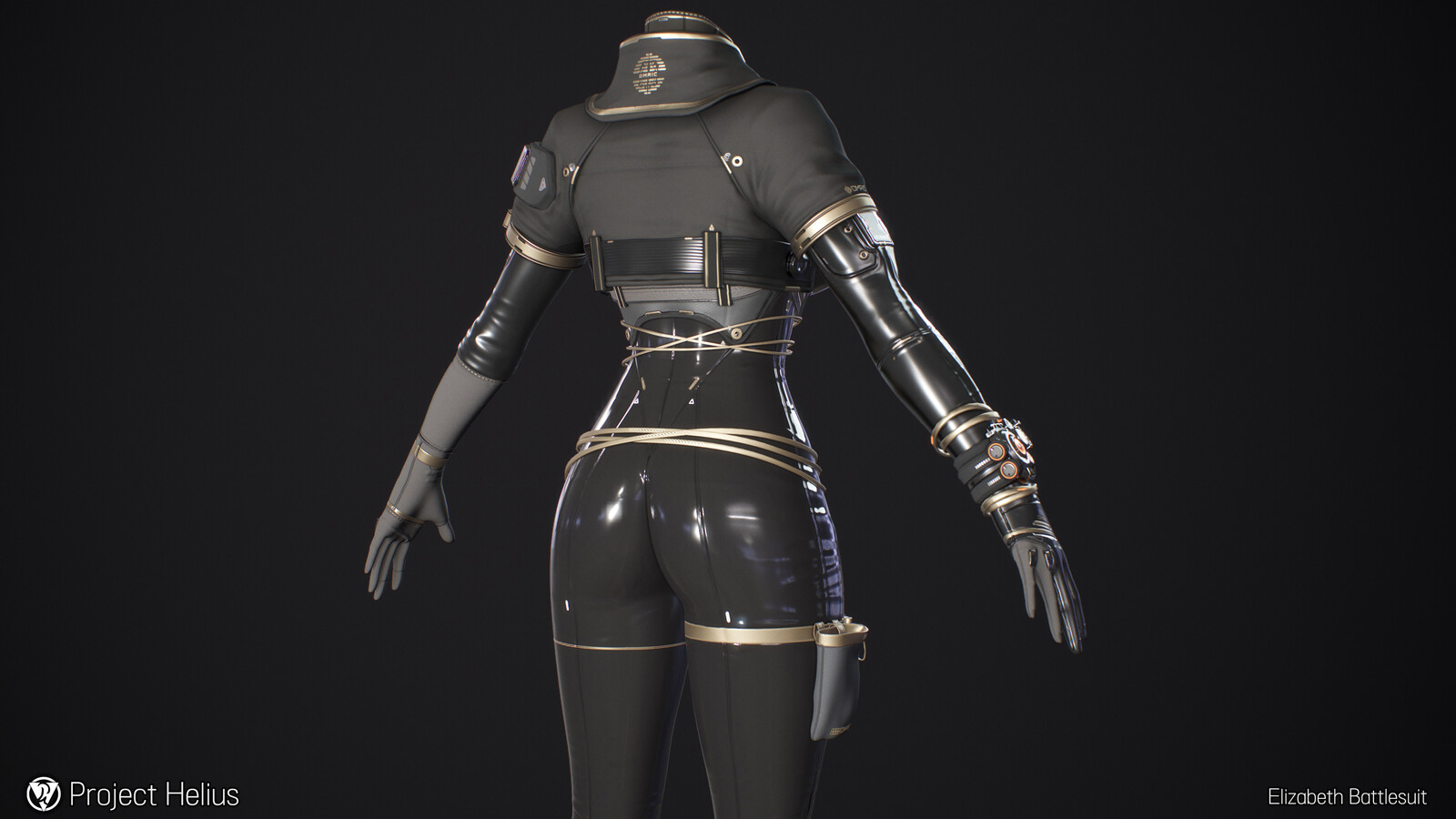 Bspined - Project Helius BodySuit work