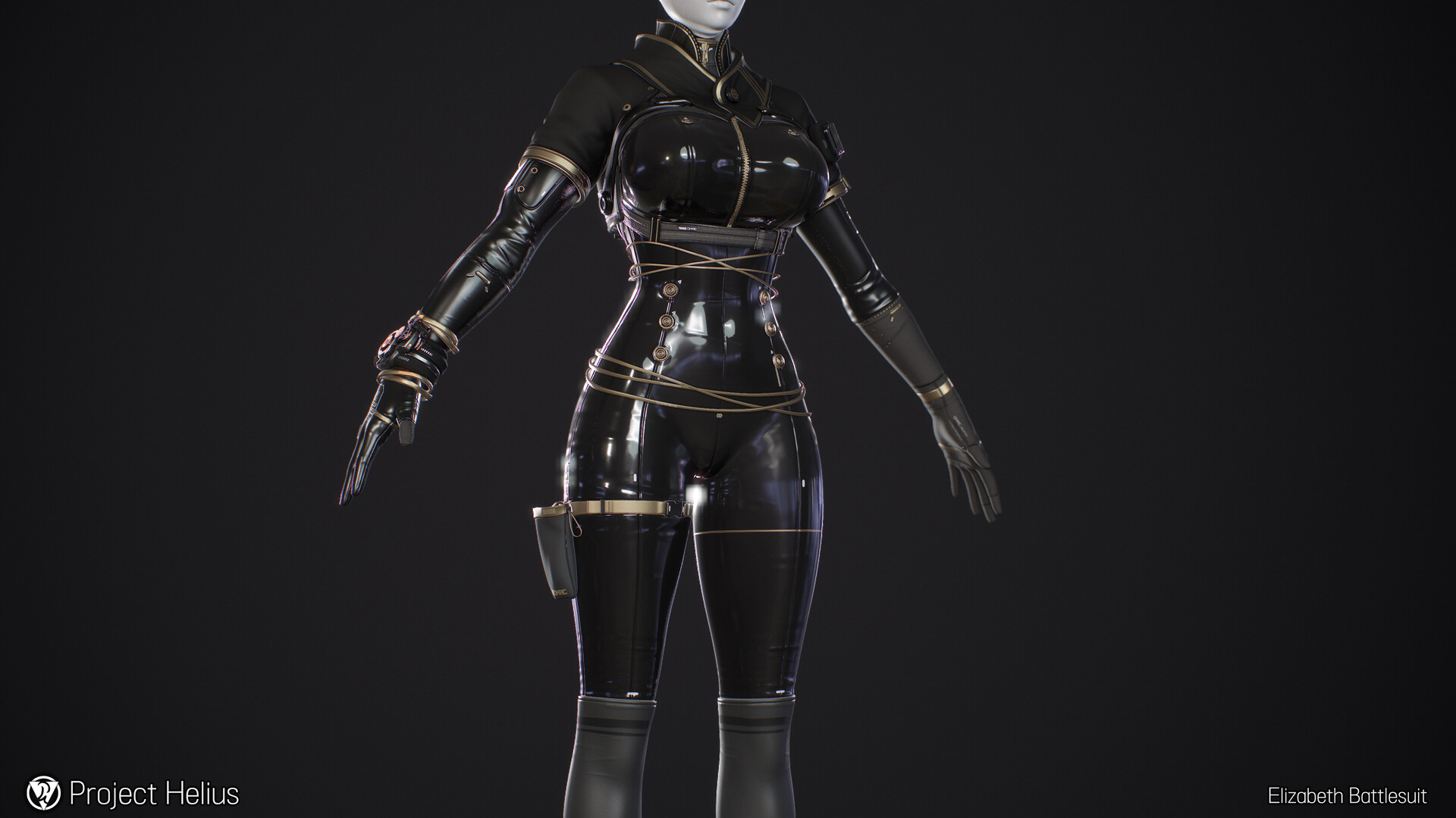 Bspined - Project Helius BodySuit work