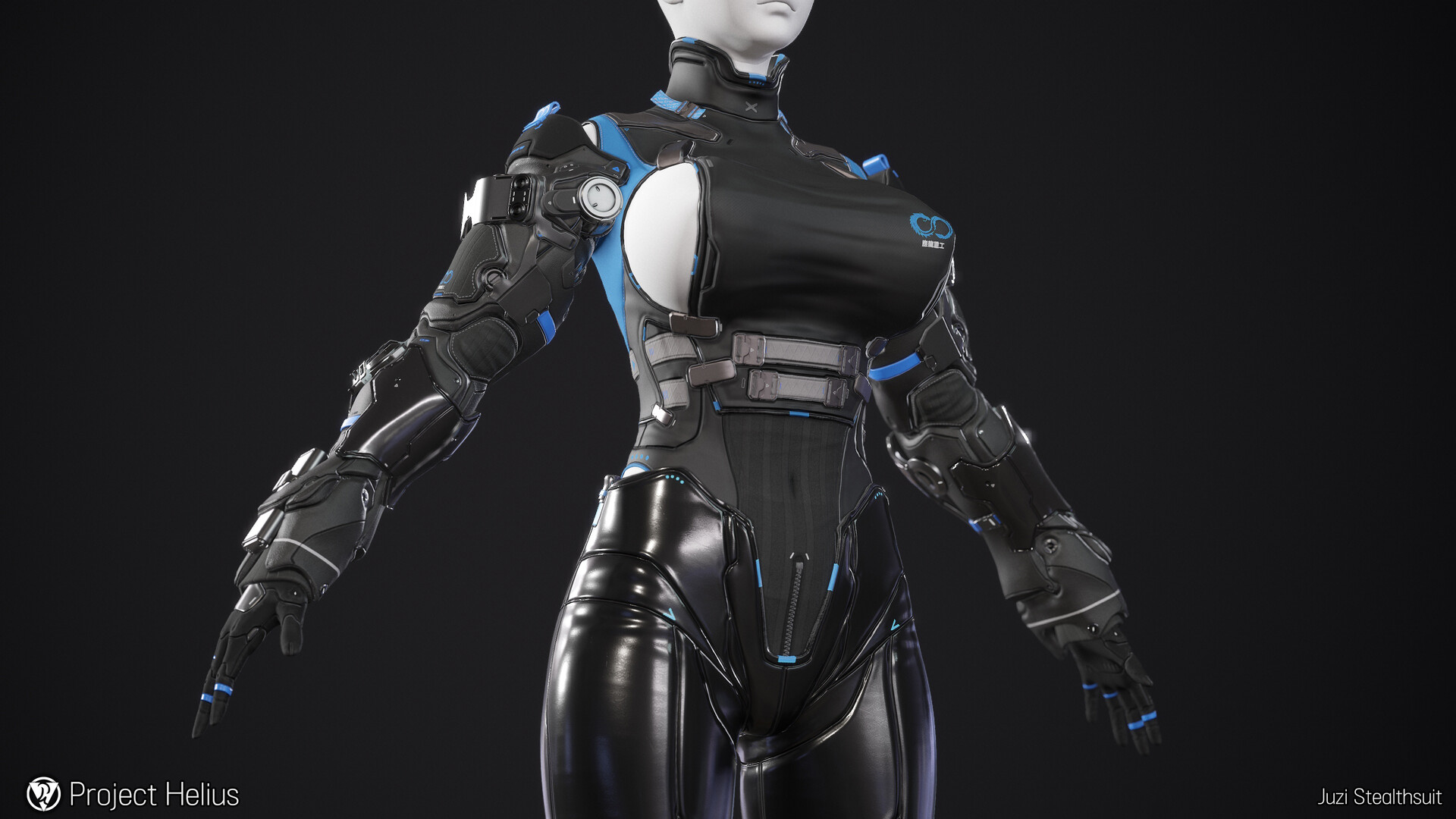 Bspined - Project Helius BodySuit work