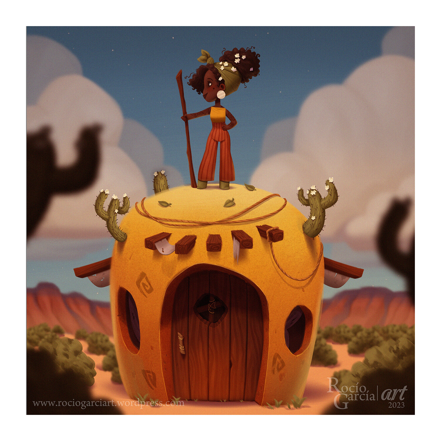 ArtStation - Desert House