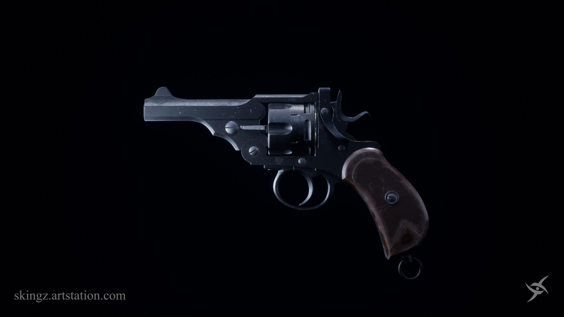 ArtStation - Webley Mark Revolver