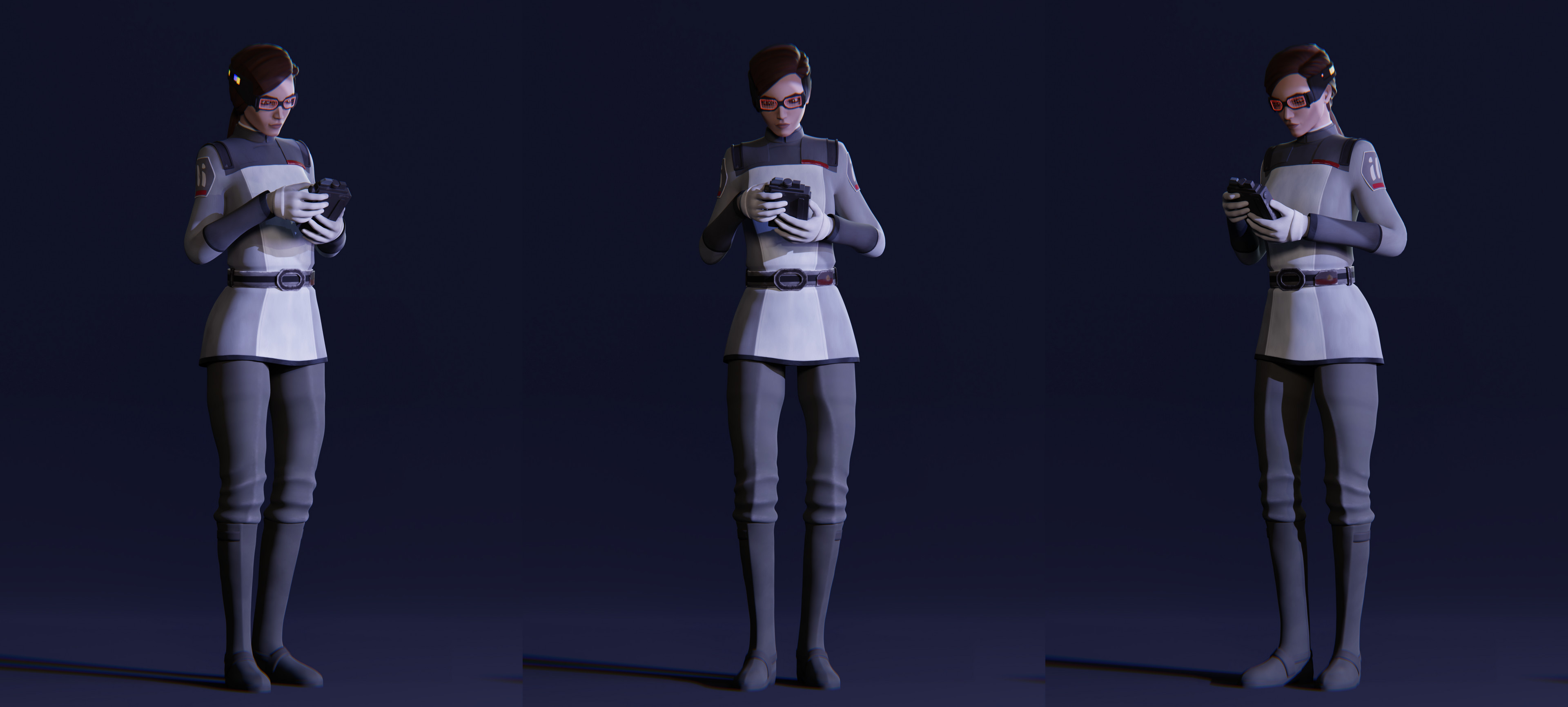 MA3RCHEN - Star Wars Emerie Karr 3D Model Free Download