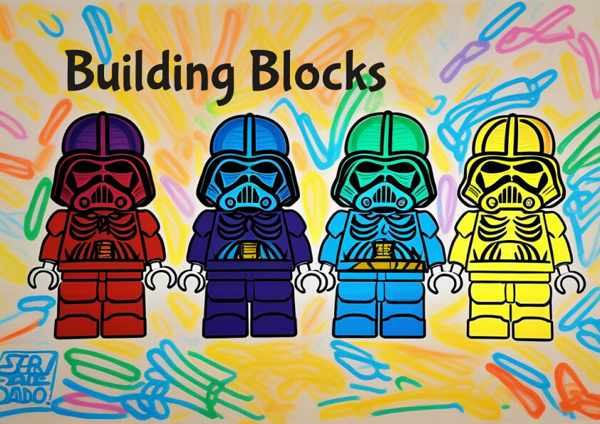 ArtStation - Children's doodles - blocks