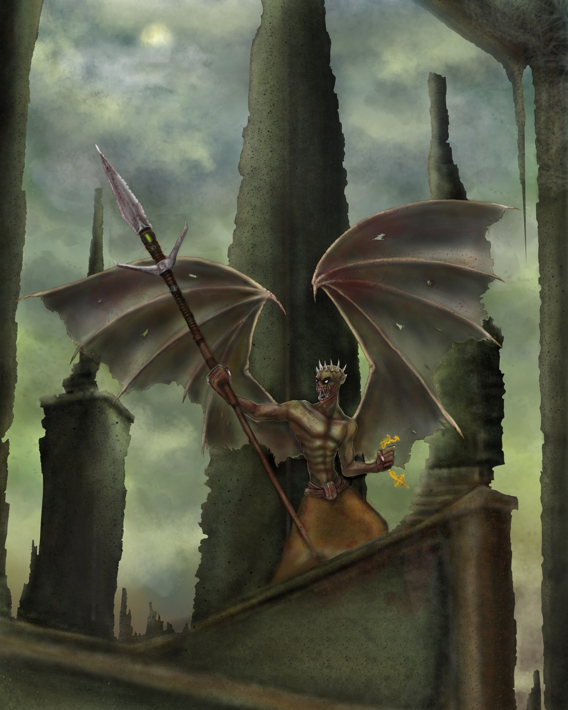 ArtStation - bloody night