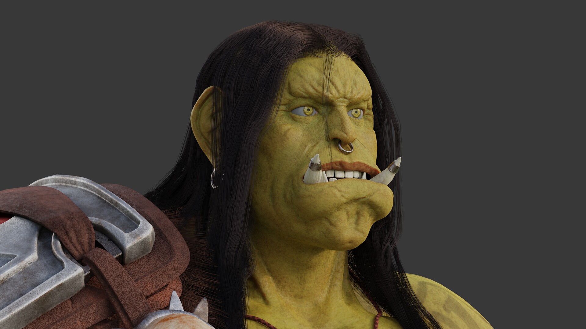 ArtStation - Orc Warrior