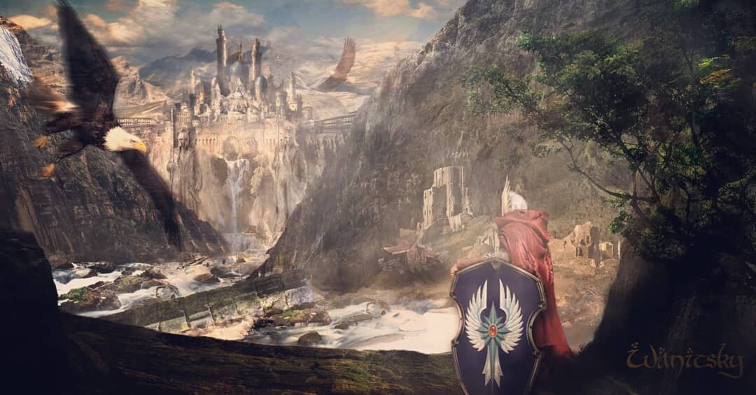 ArtStation - Tuor in Gondolin