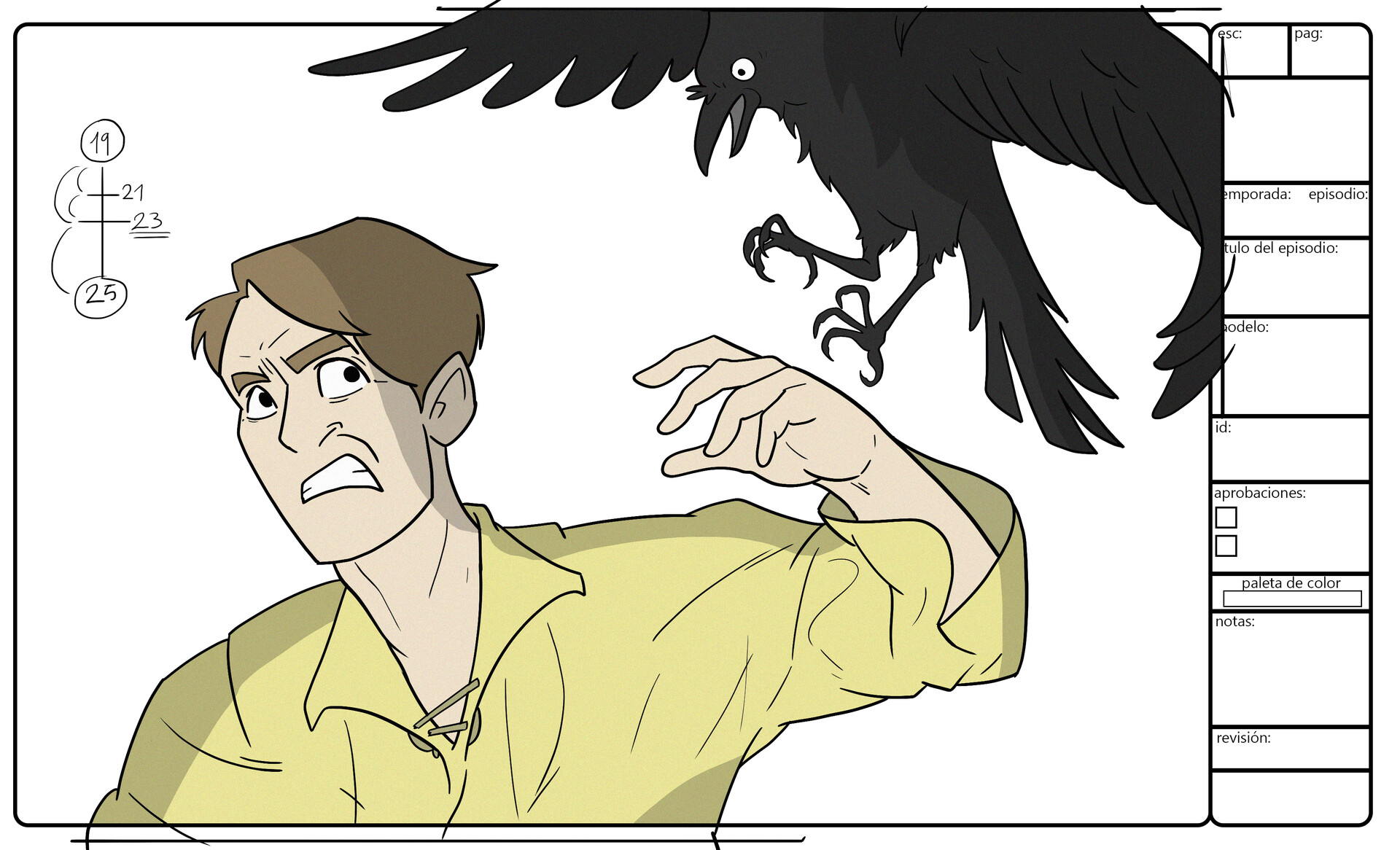 ArtStation - Fake Animation Cell Test