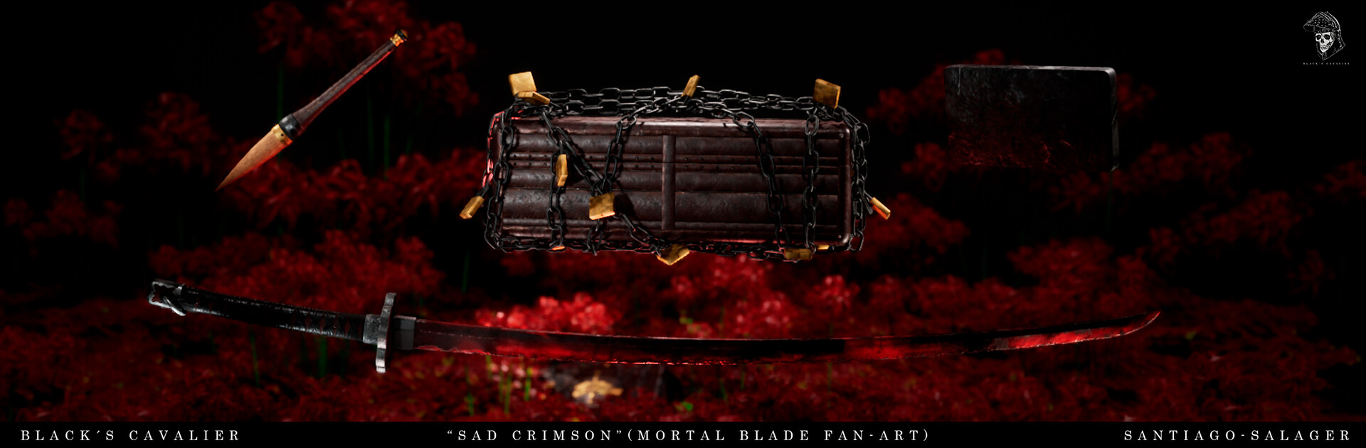 Santiago Salager - Sad Crimson (Sekiro´s Fan-Art)