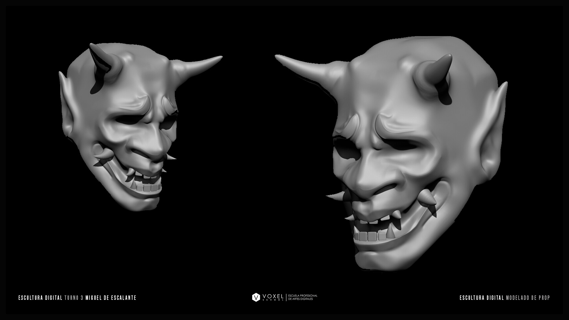 ArtStation - Oni Mask