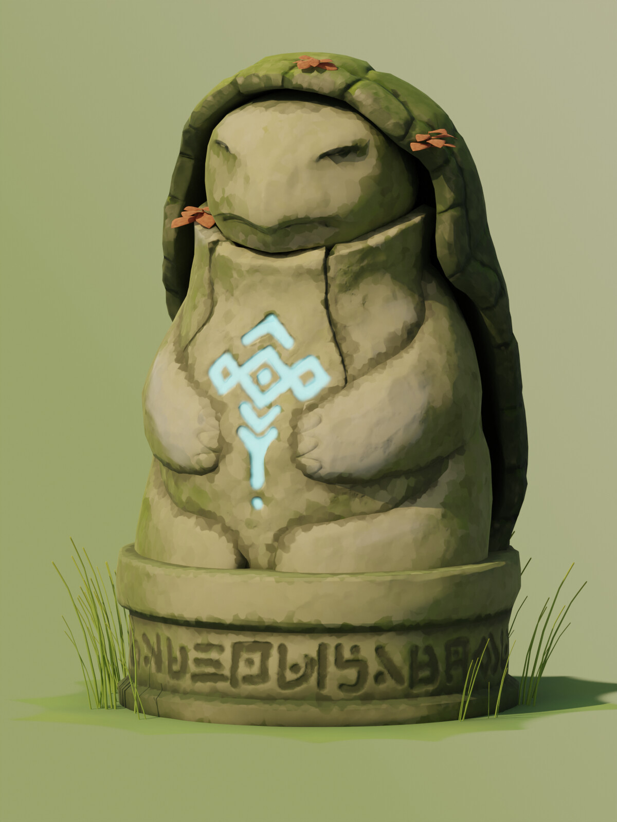 ArtStation - Sacred Turtle Statue