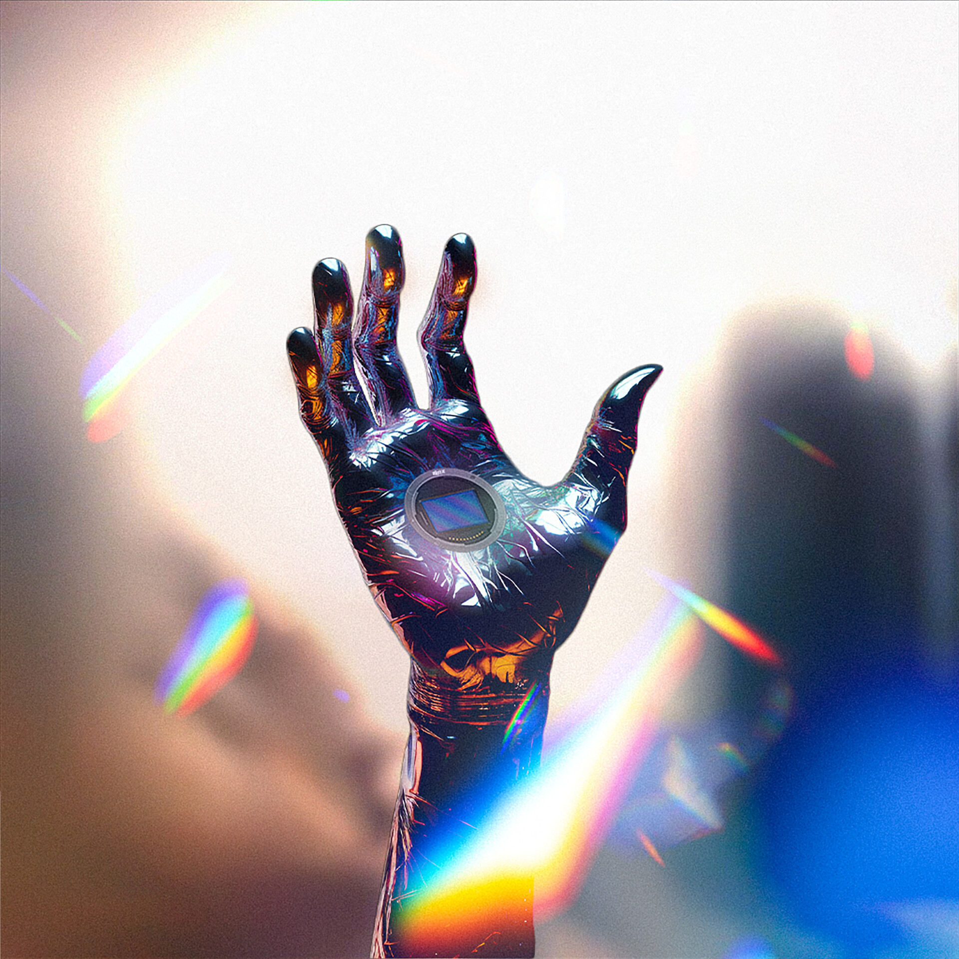 ArtStation - ethereal hand [ai prompt, PS compositing & editing]