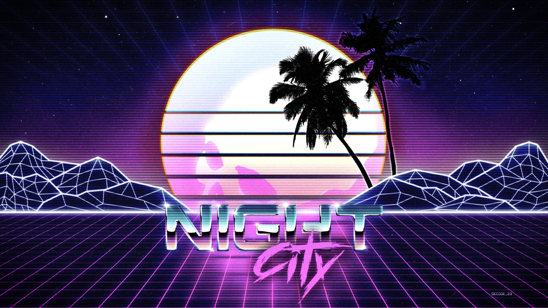 ArtStation - Night City Retro