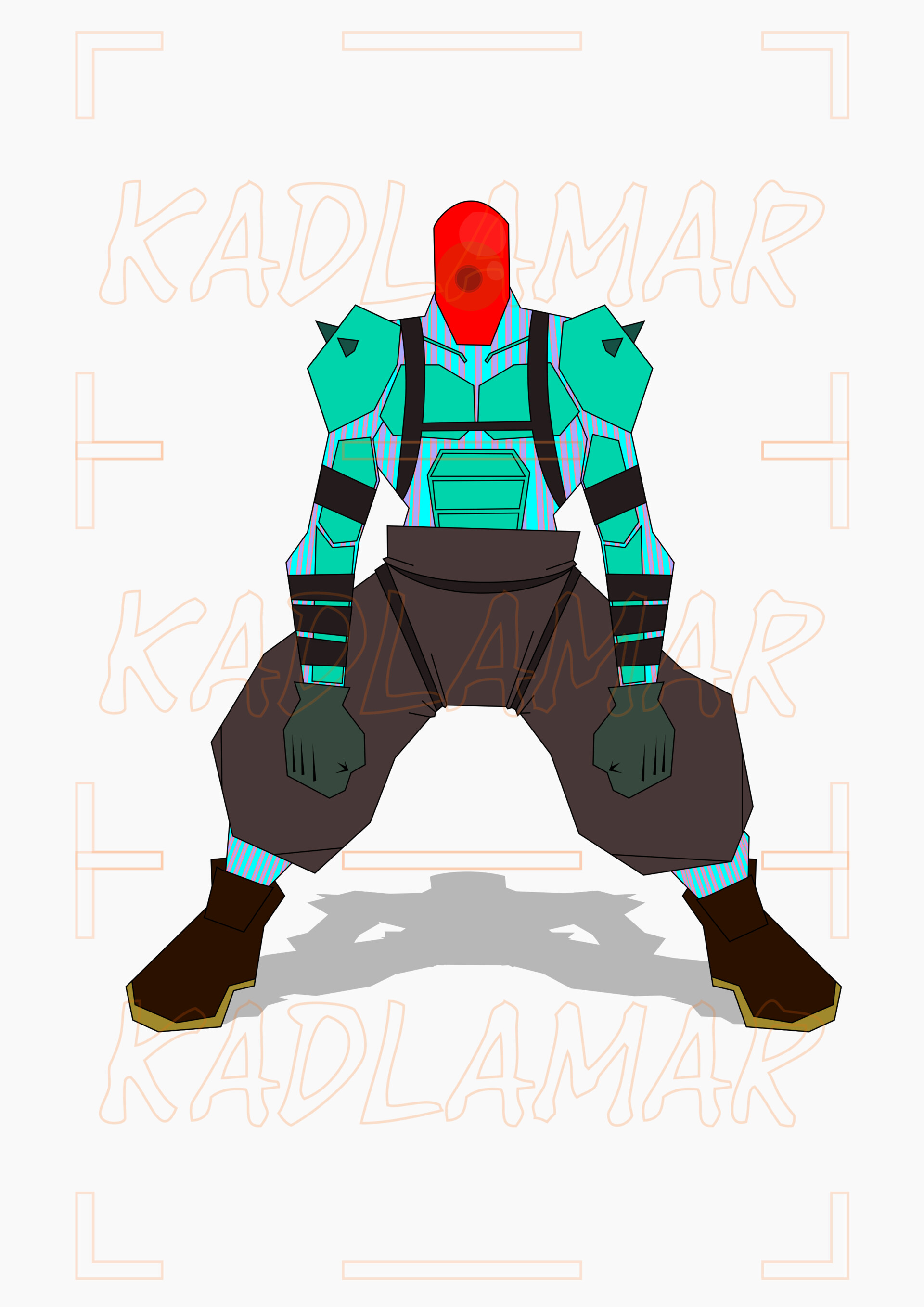 ArtStation - redMask Concept Character