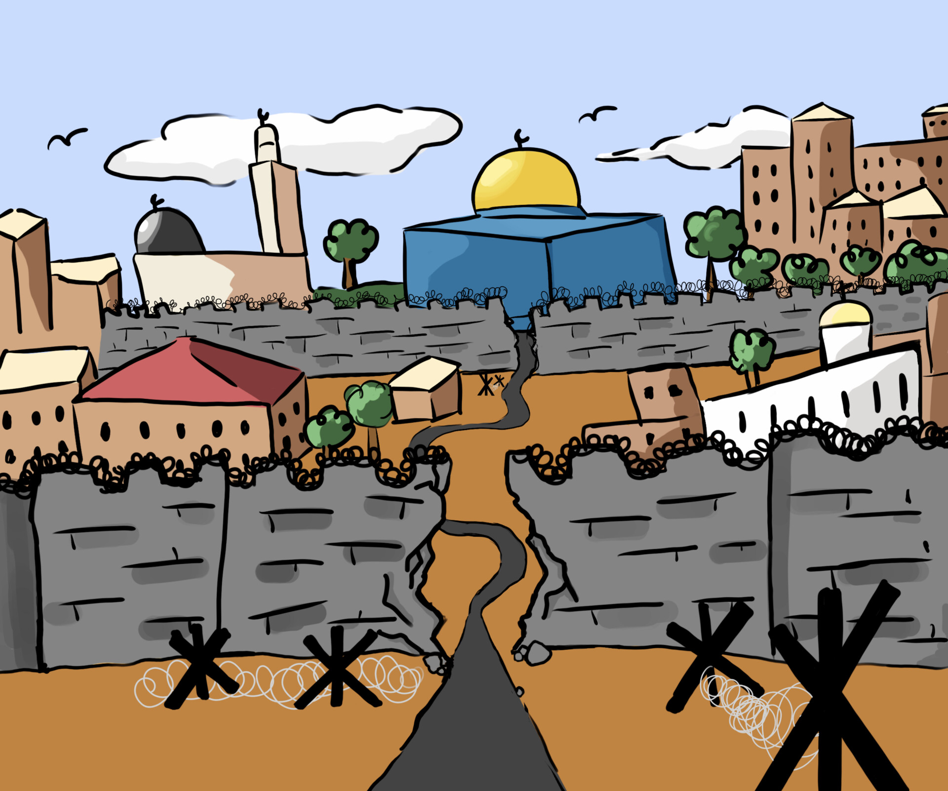 ArtStation - Road to Jerusalem