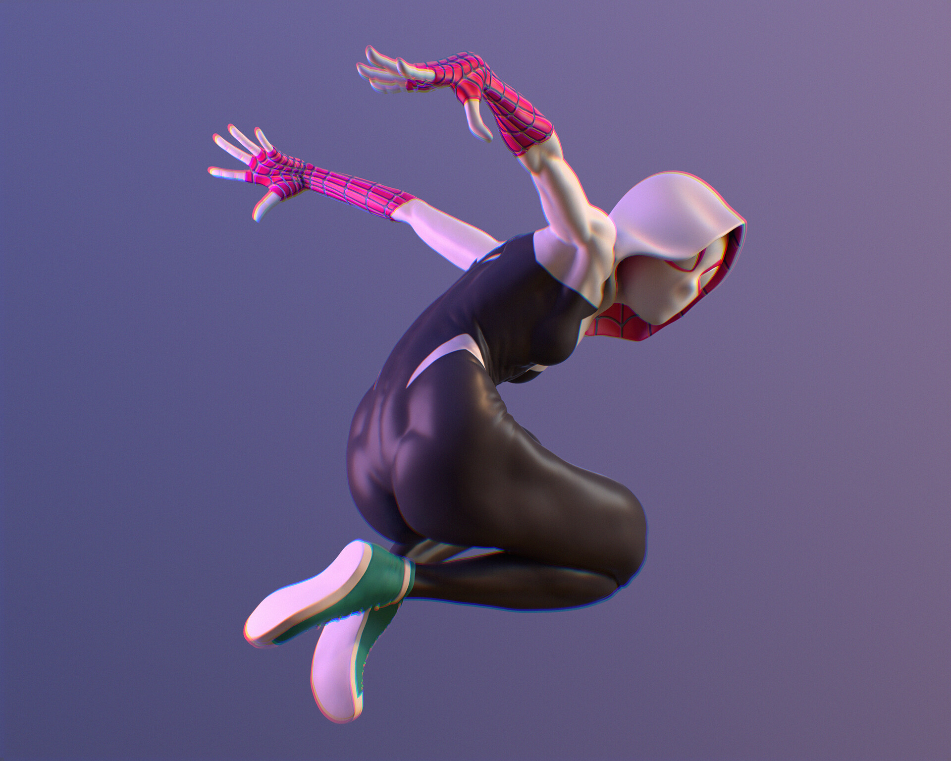 Shiyi Tang - Spiderman Gwen (Fan Art)