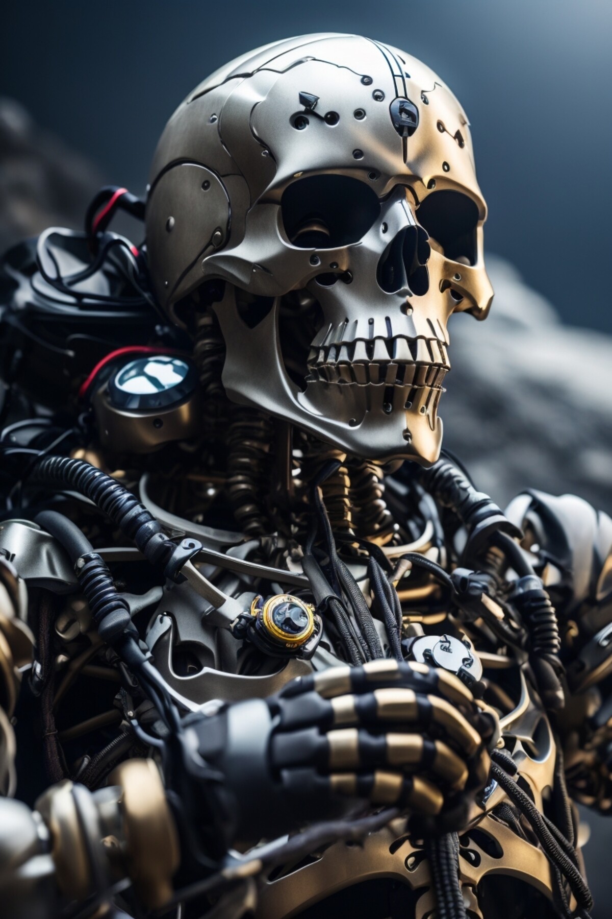 ArtStation - Skeleton in a mountaineering