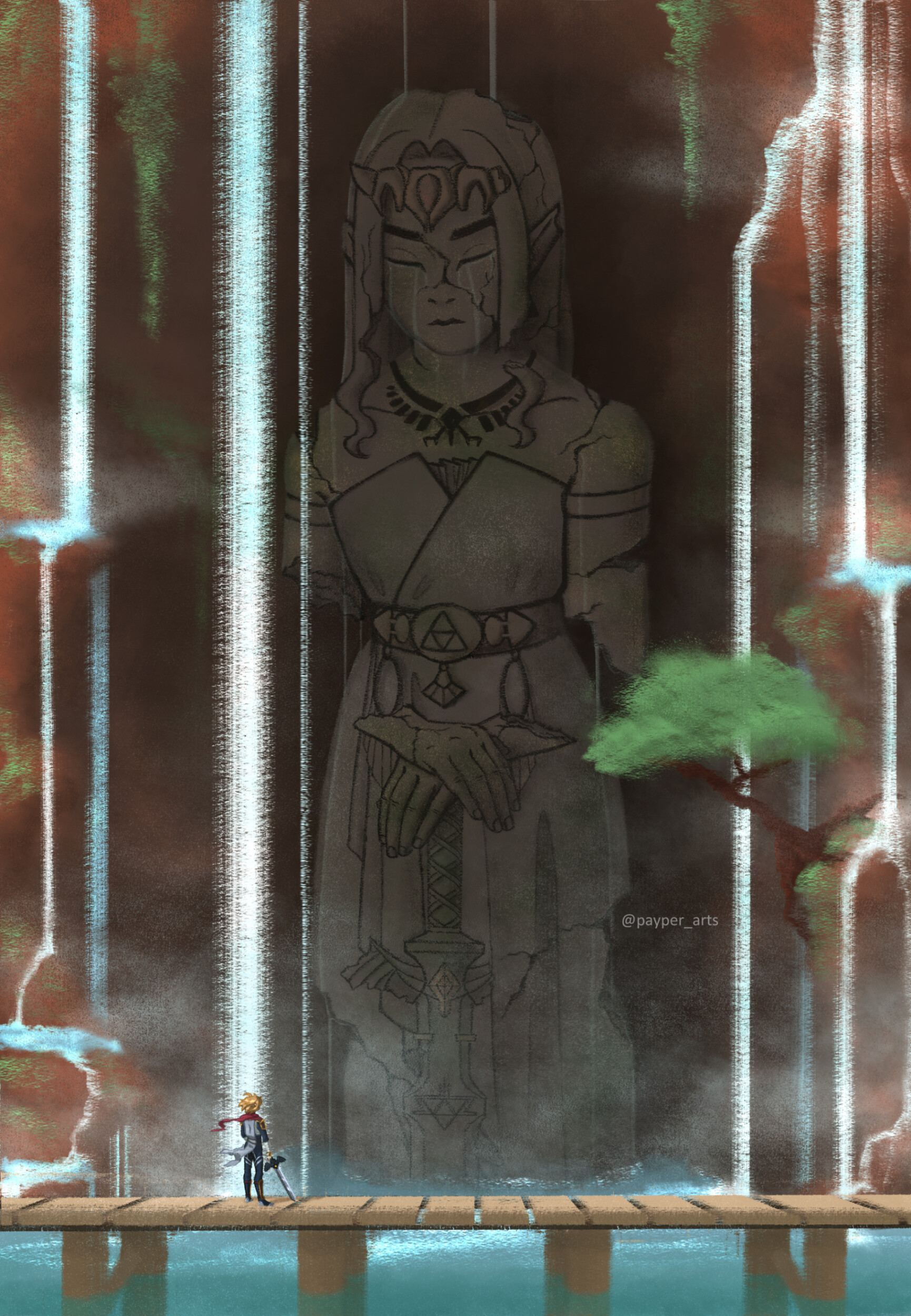 ArtStation - Linktober - Day 2: Deity