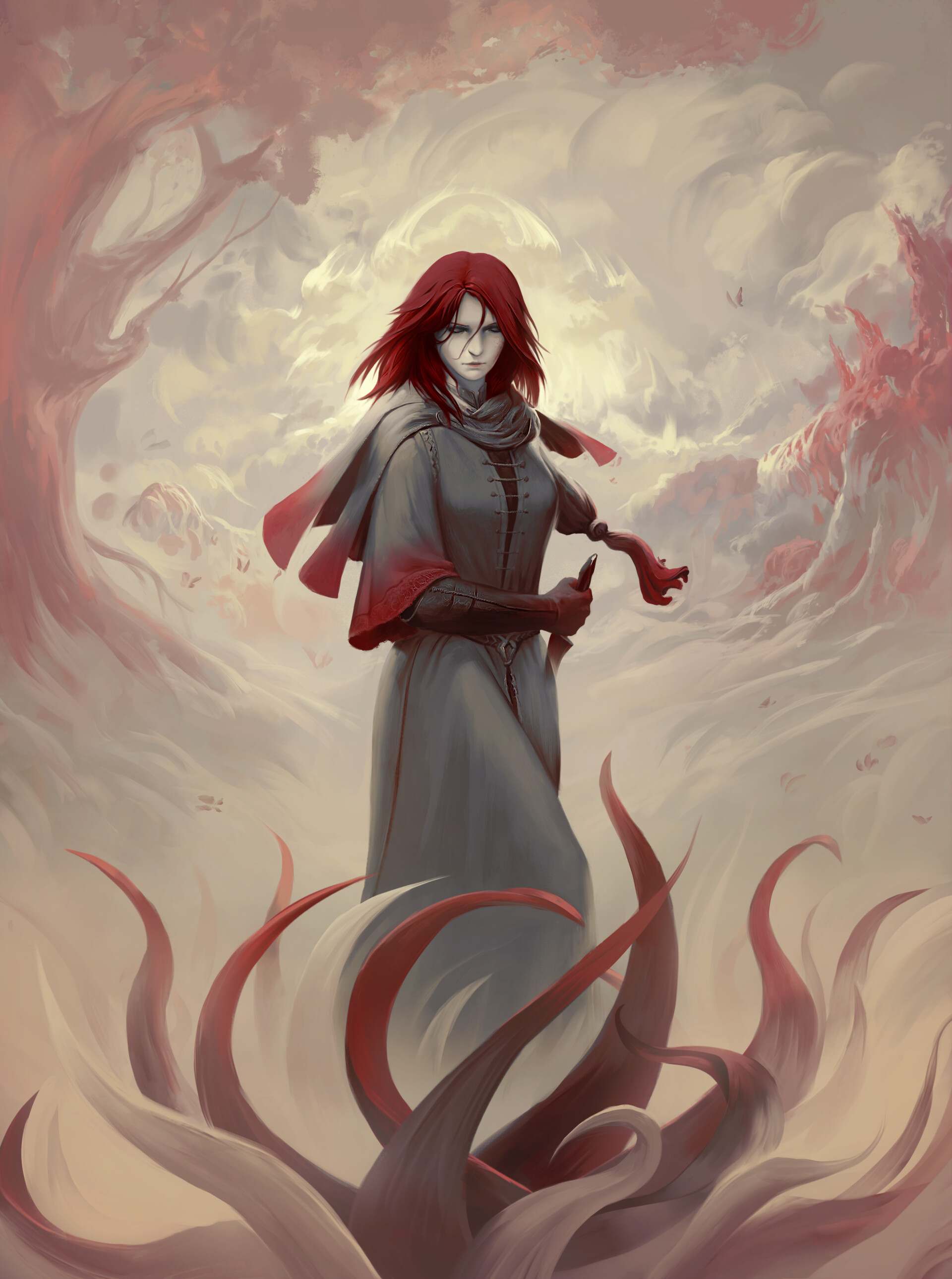 ArtStation - Milicent, Goddess of Rot that never Bloomed