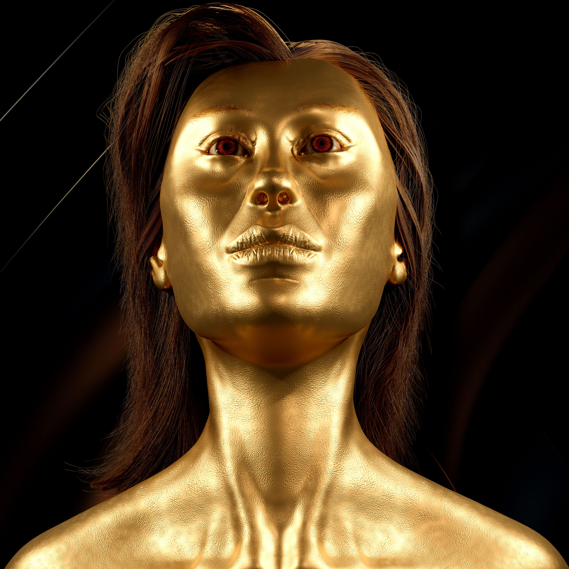 ArtStation - Gold WOMAN
