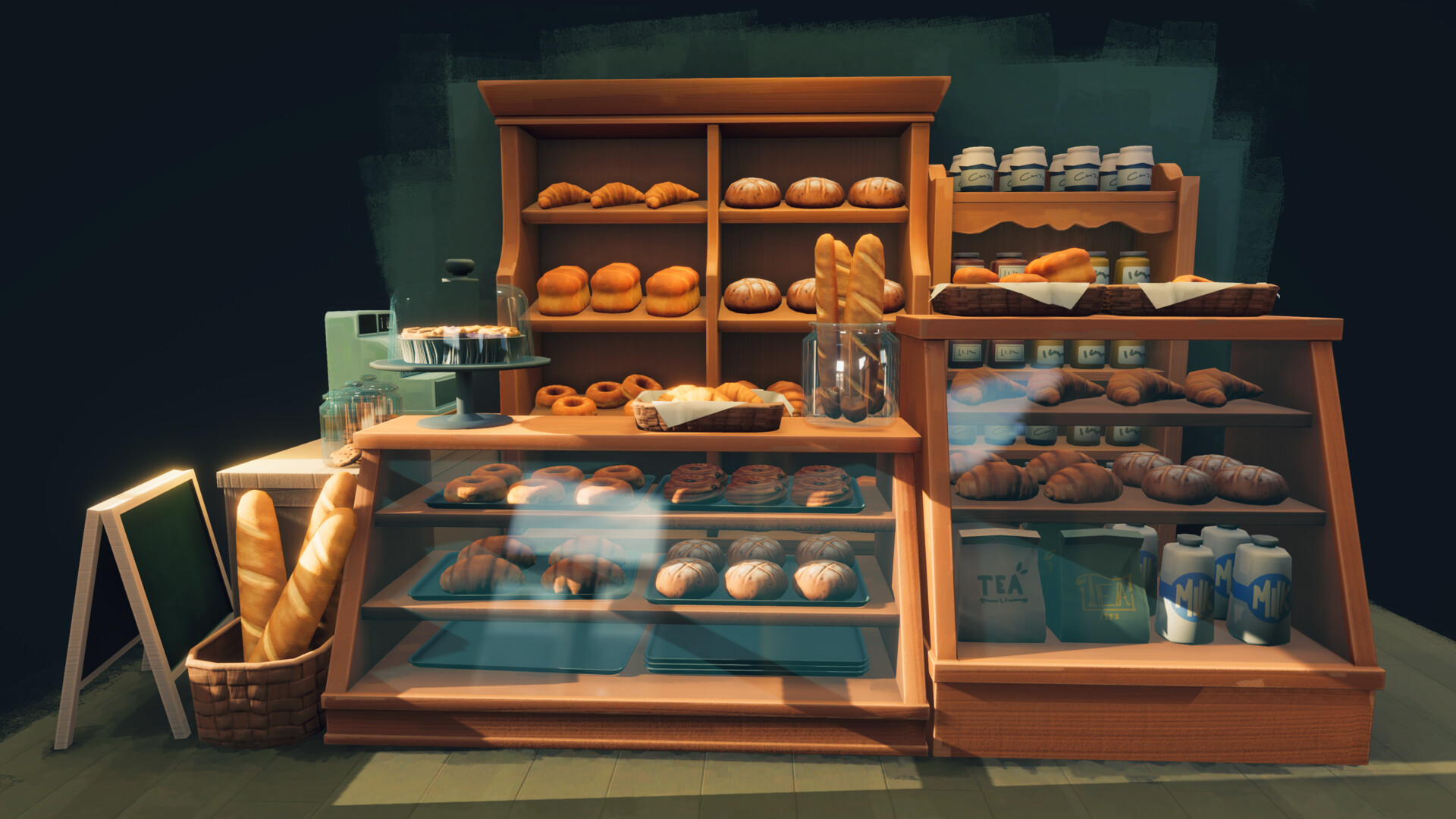 Anggit Bintang - Little Bakery (Rendered in Unity)